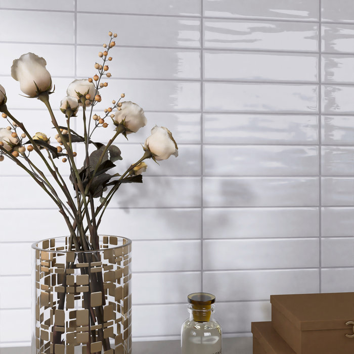 Supreme Tile Zarati 2.95" x 11.81" Ceramic Wall Tile & Reviews | Wayfair