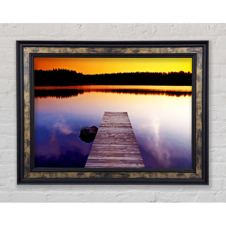 Bright Star Scottish Boardwalk Calm - Single Picture Frame Art Prints ...