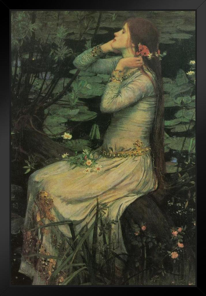 Vault W Artwork John William Waterhouse Ophelia Lilypad Realism ...