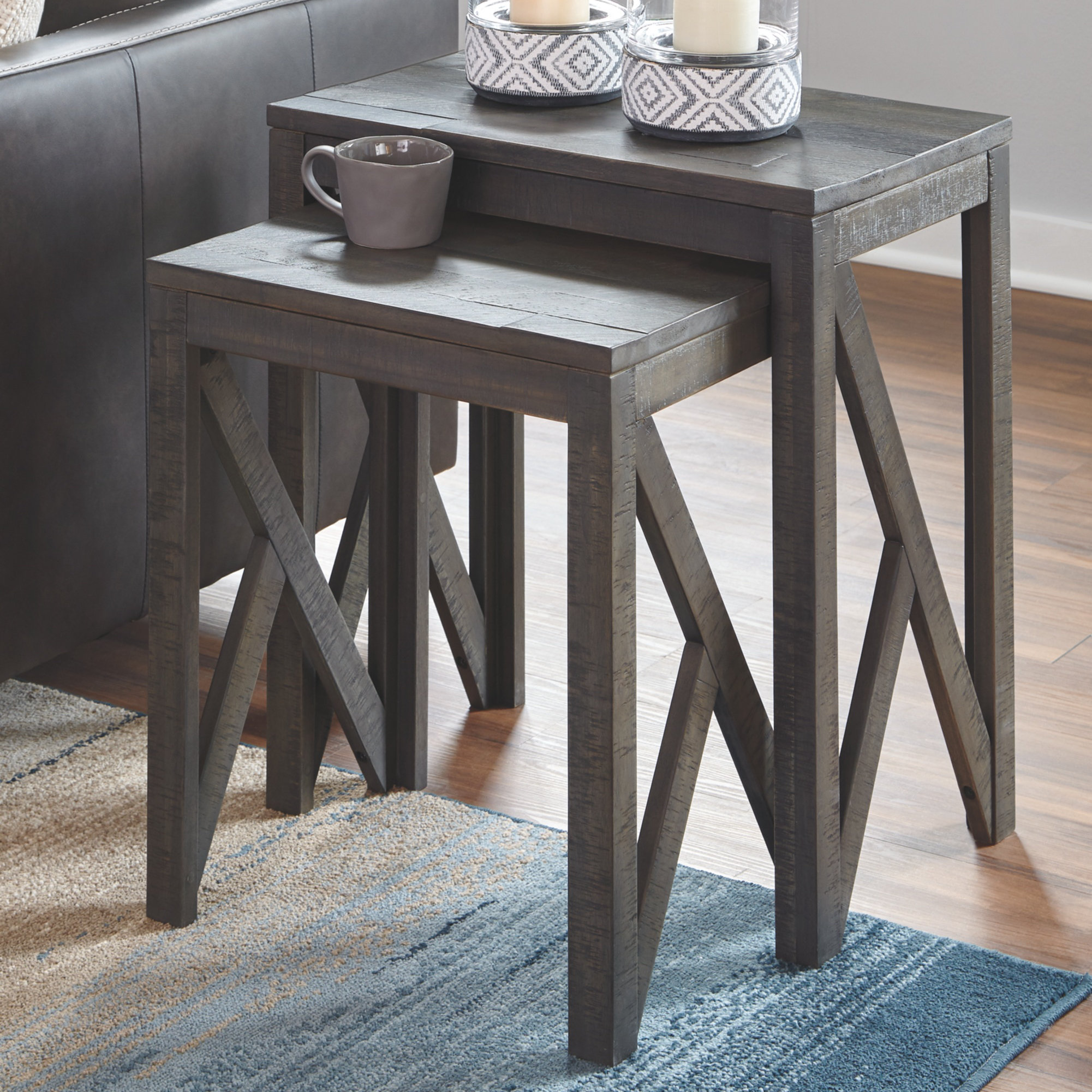 Gracie Oaks Janicki Solid Wood Nesting Tables & Reviews - Wayfair Canada