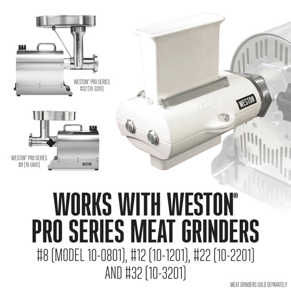 Weston Meat Cuber/Tenderizer Attachment for Weston Pro Series Meat ...