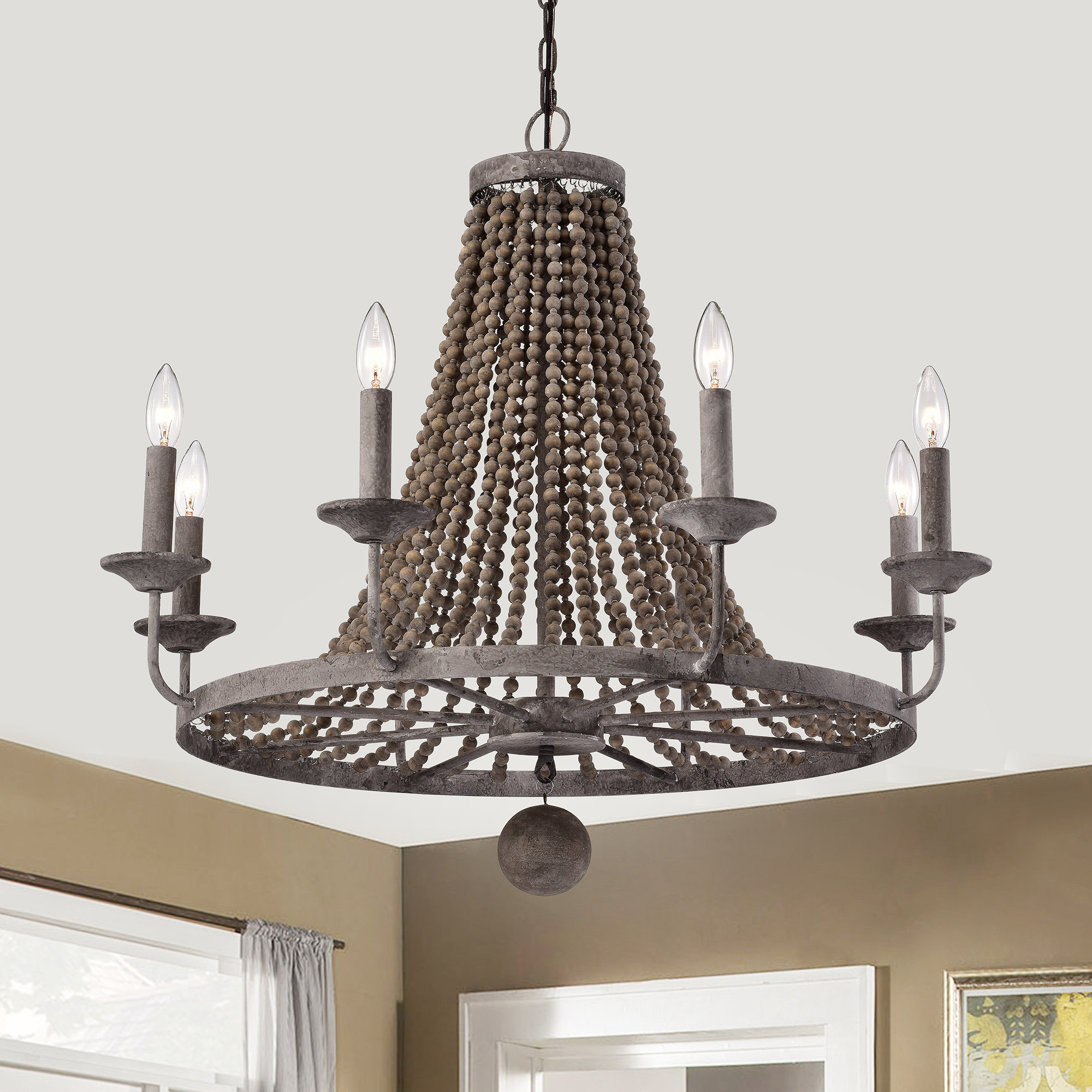 Bungalow Rose Thorgunn Candle Style Classic / Traditional Chandelier ...