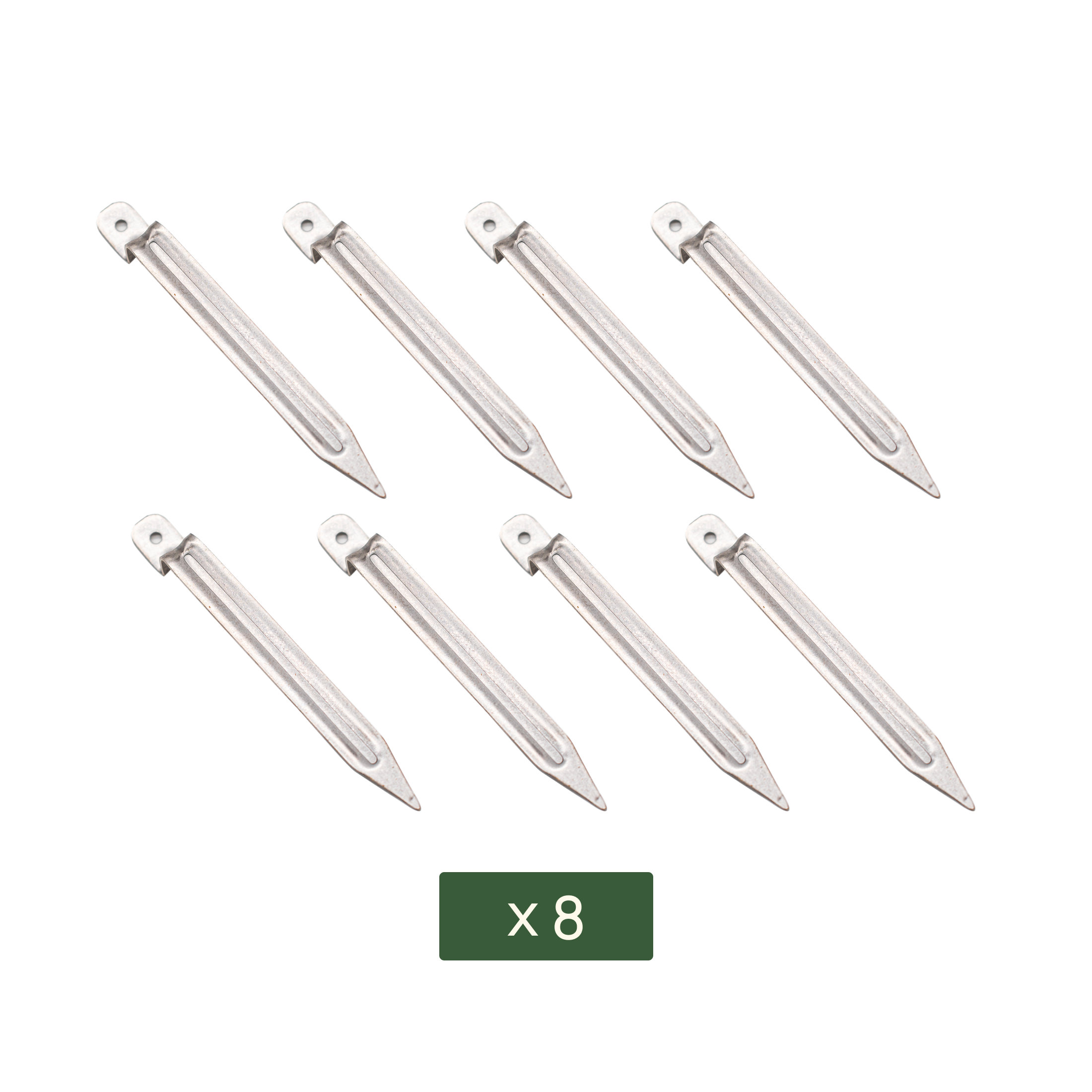 Vego Garden Ground Steel Anchor Kit for Trellis (Set of 8) | Wayfair