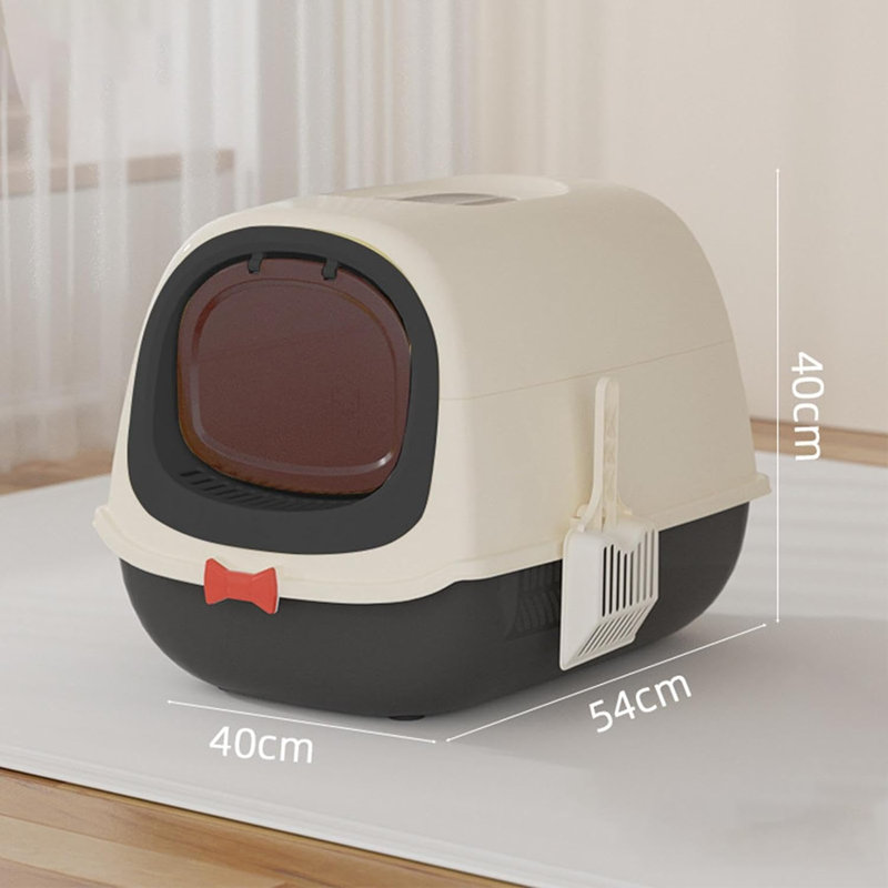 Tucker Murphy Pet™ Enclosed Cat Litter Box with UV Light | Wayfair