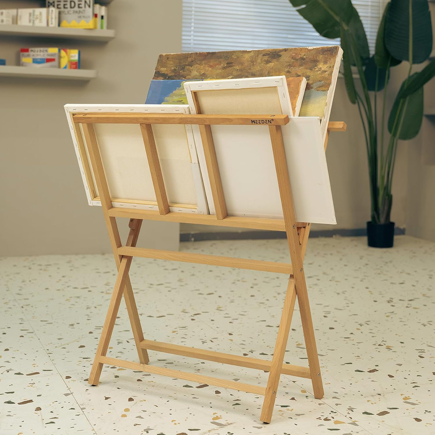 One Allium Way Folding Art Print Rack,Small - Wayfair Canada
