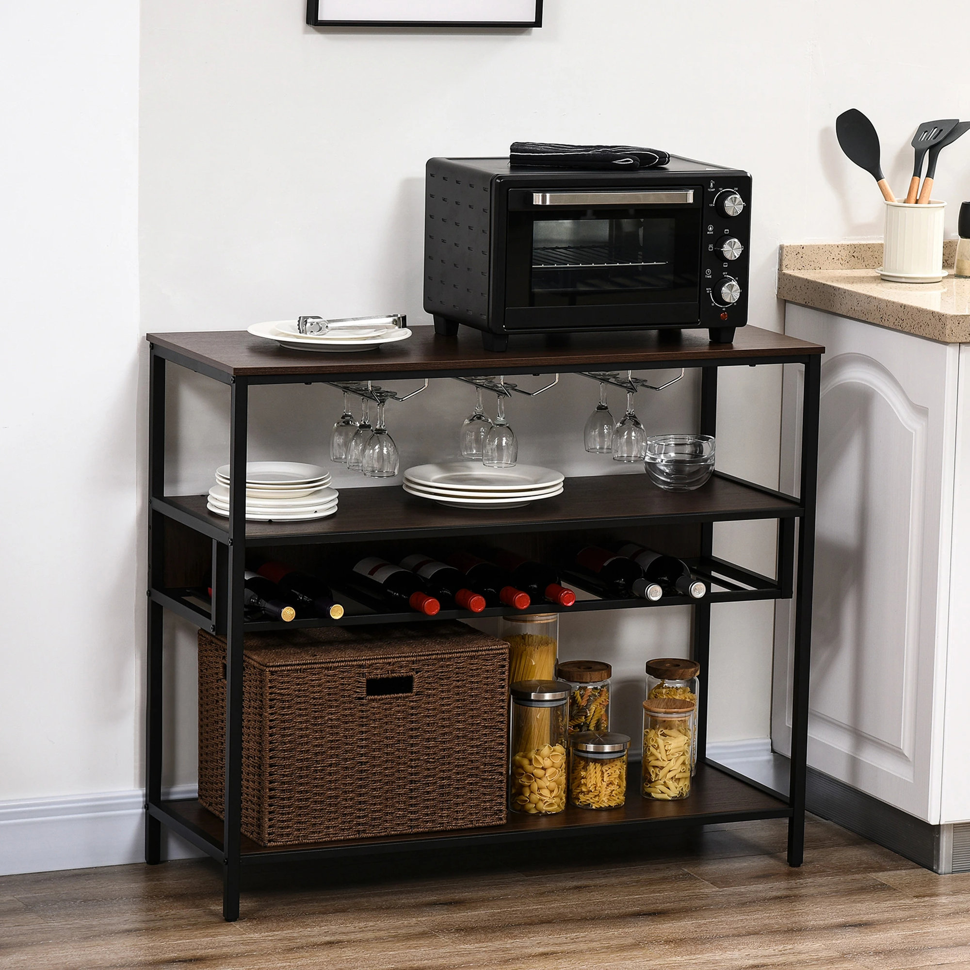 17 Stories Trenna Bar Bar with Wine Storage - Wayfair Canada