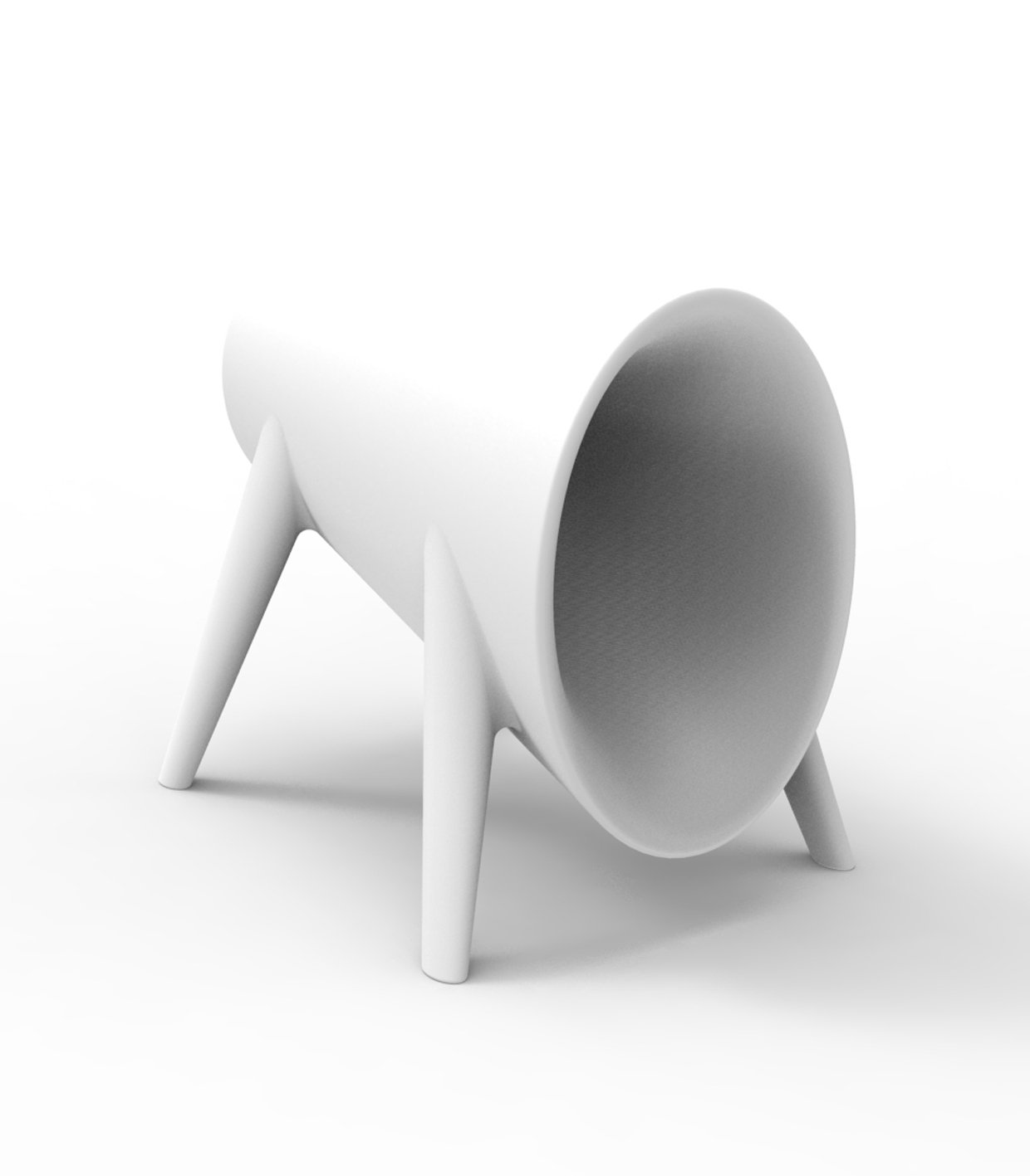 Vondom Bum Bum Plastic Decorative Stool | Wayfair