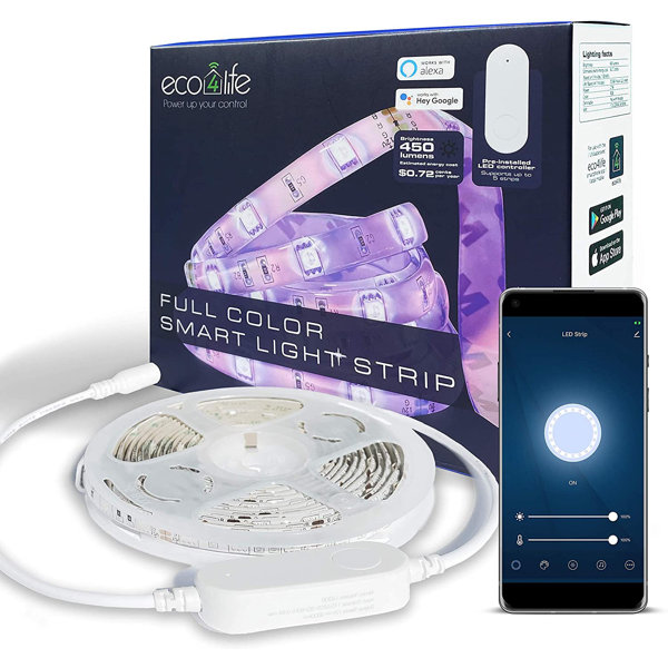 Eco4life White Low Voltage Plug-In Integrated LED Step Light | Wayfair