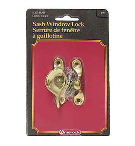 D. Lawless Hardware Sash Window Lock | Wayfair