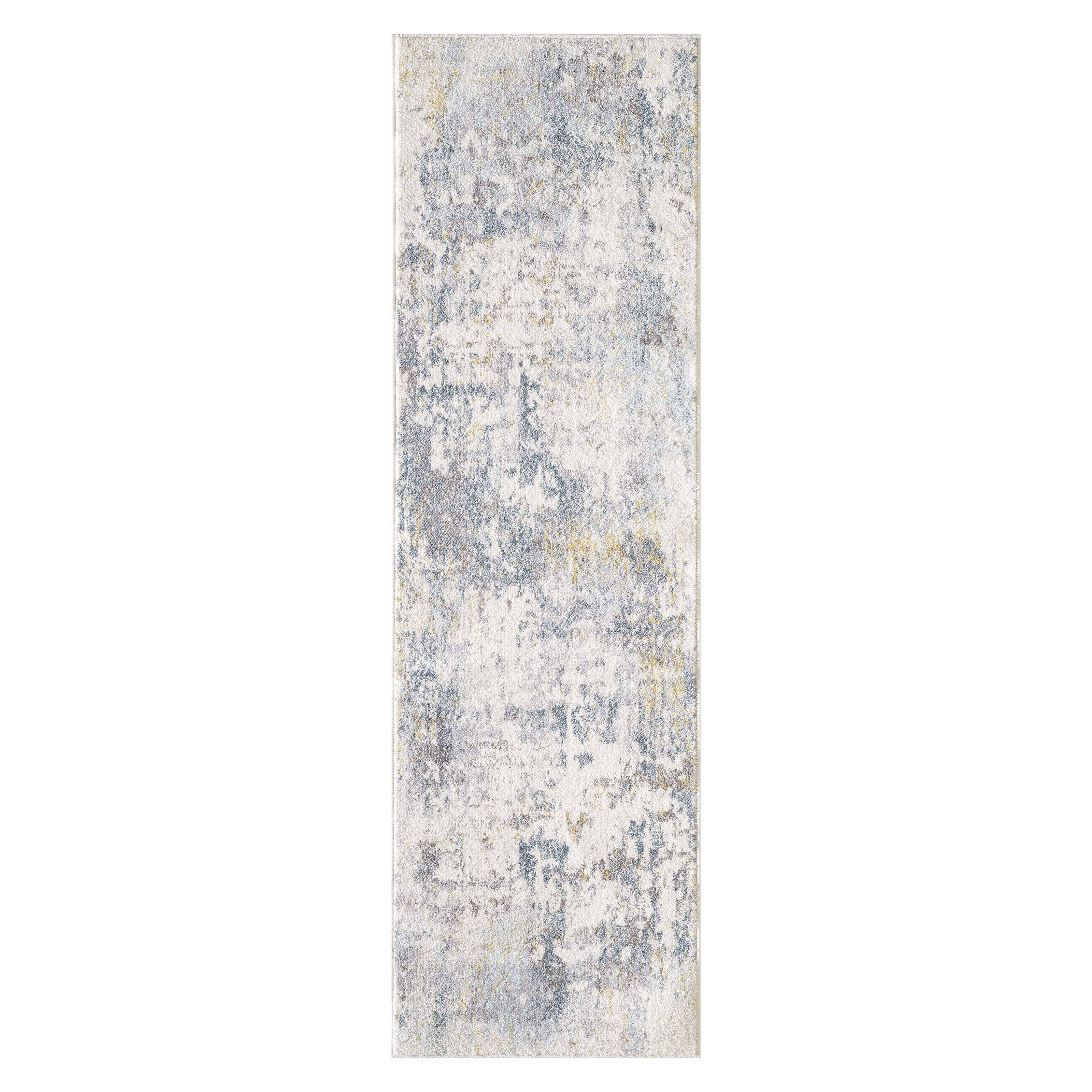 17 Stories Abstract Cream/Blue/Grey Area Rug & Reviews - Wayfair Canada
