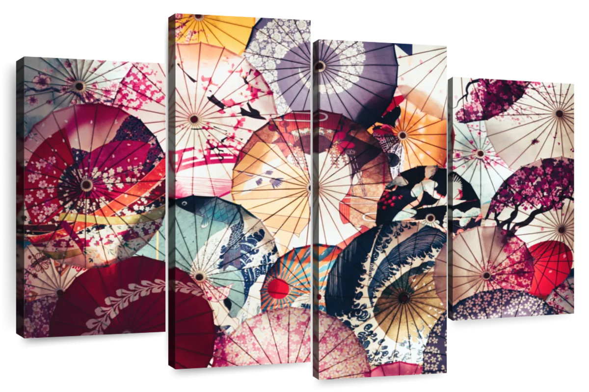 Red Barrel Studio® Japanese Parasols Photography | Wayfair