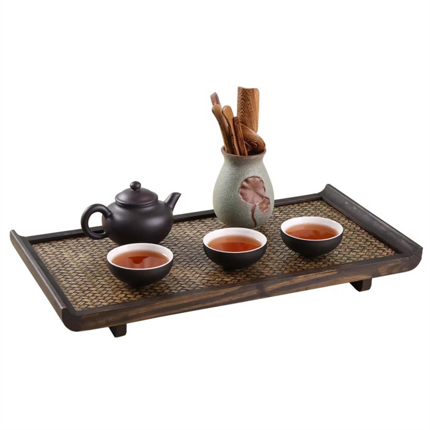 Red Barrel Studio® Rohnan Wood Tray | Wayfair