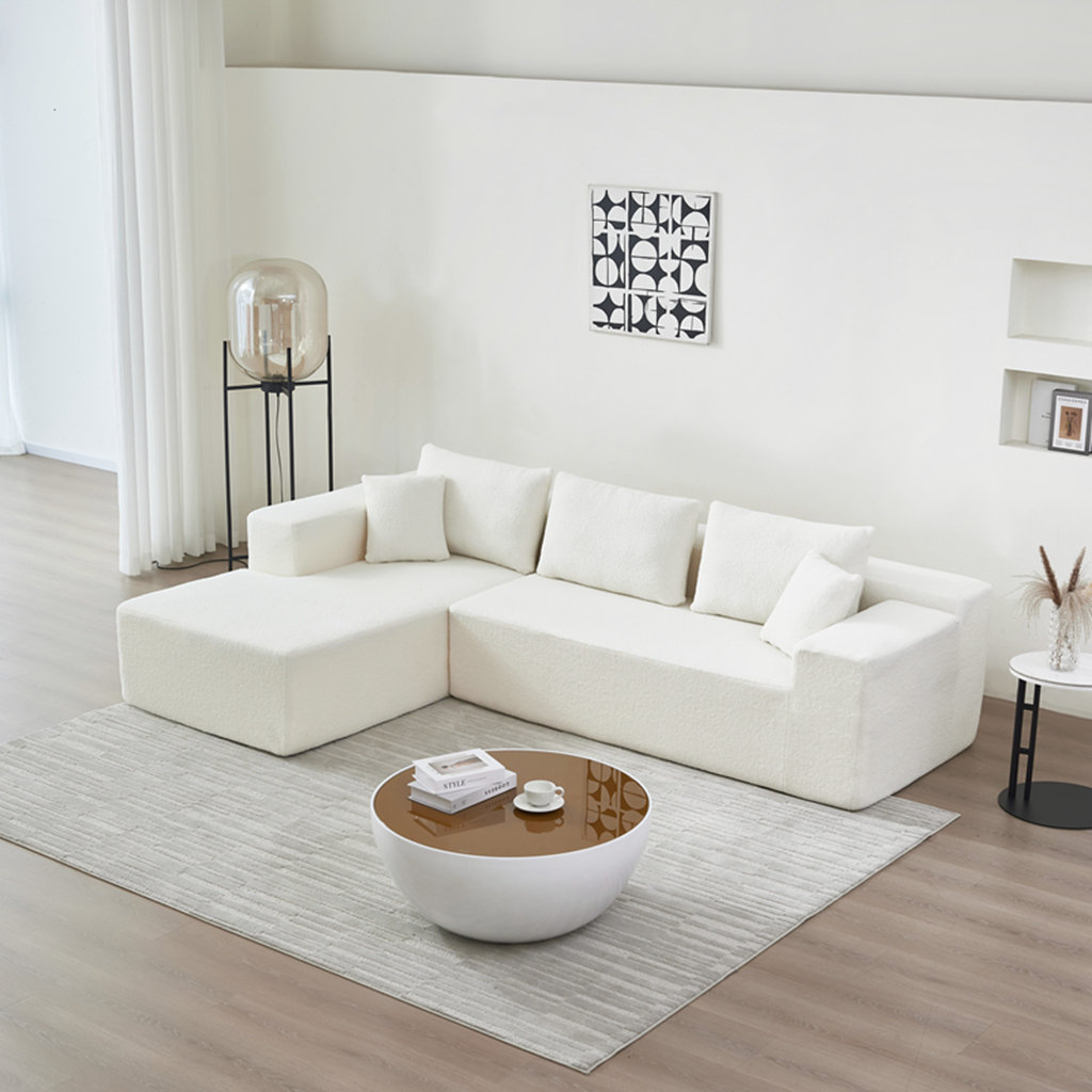 Latitude Run® Tharsika 7 - Piece Upholstered Sectional | Wayfair