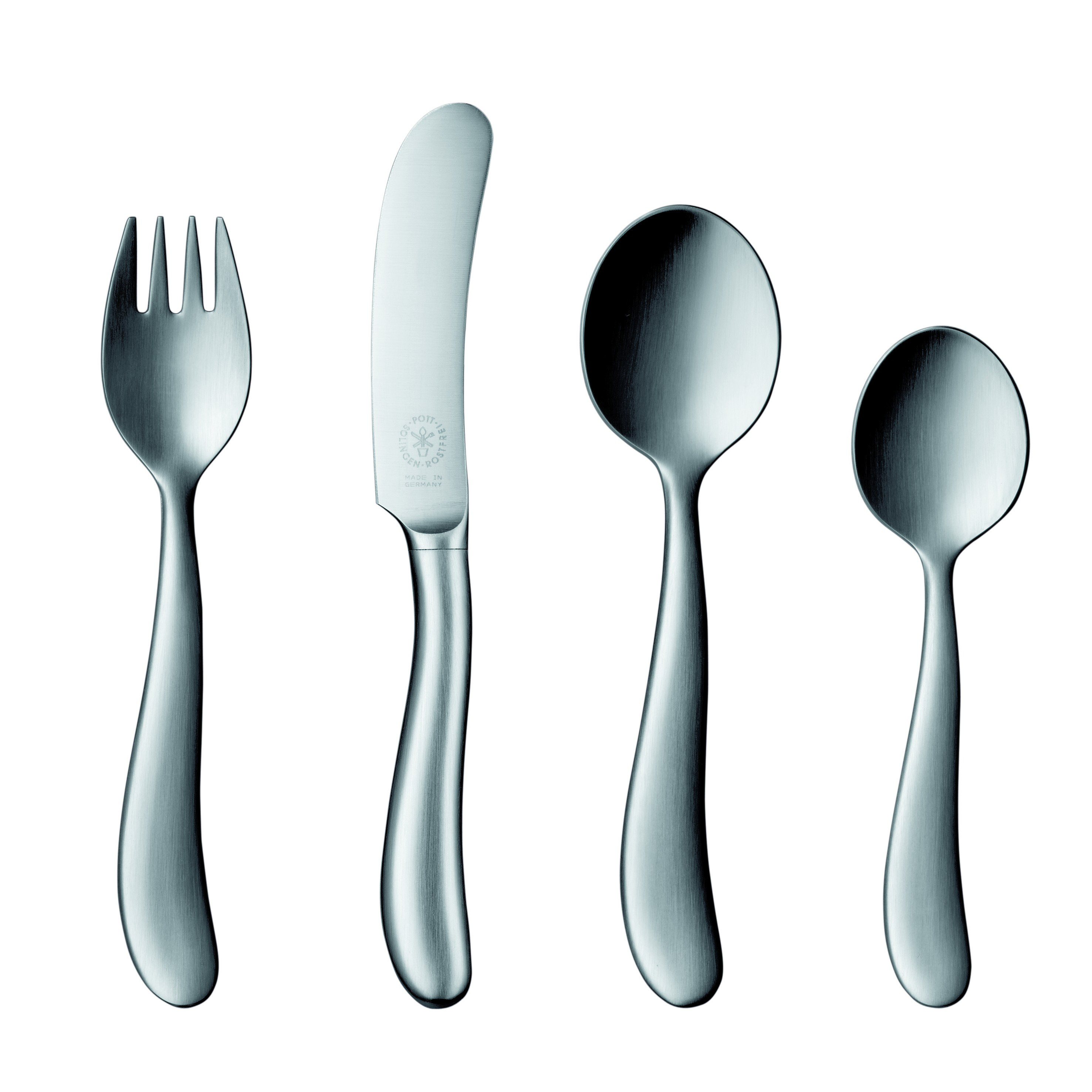 mono Bonito 4 Piece 18/10 Stainless Steel Flatware Set, Service for 1 ...
