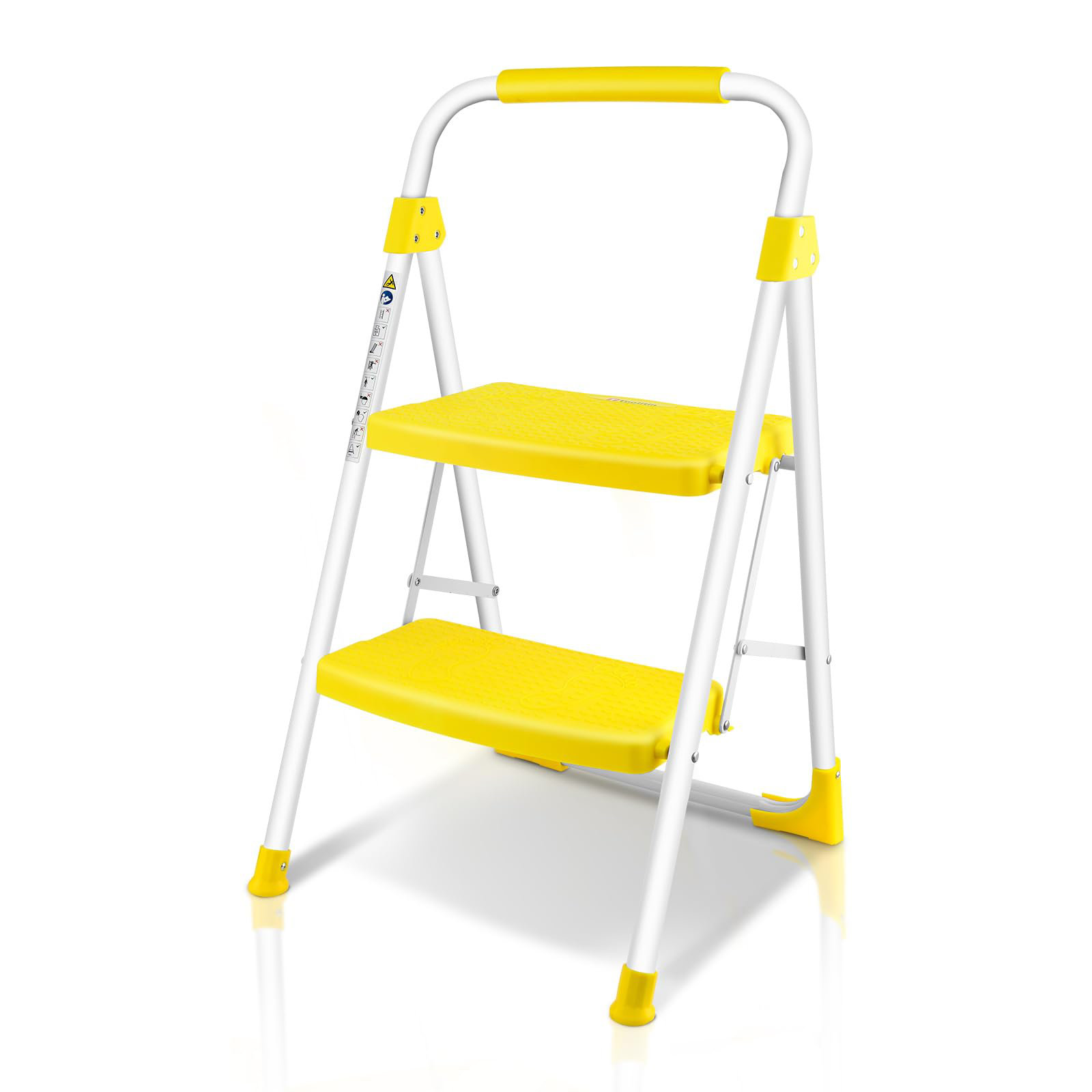 WFX Utility™ 2-Step Folding Ladder, 500 Lb Capacity, Durable Alloy ...