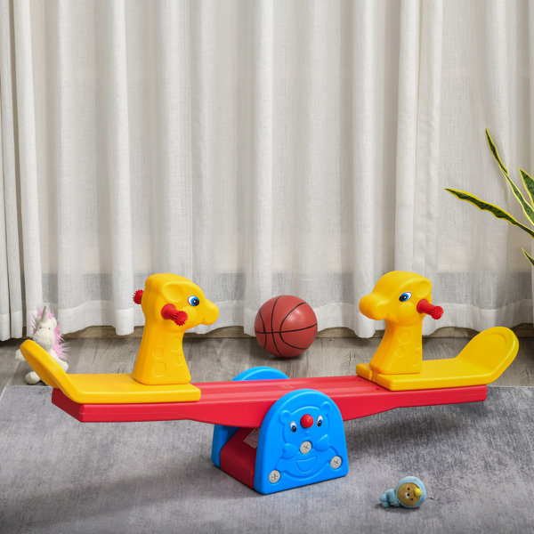 Qaba 2 Seat Plastic Teeter Totter & Reviews - Wayfair Canada