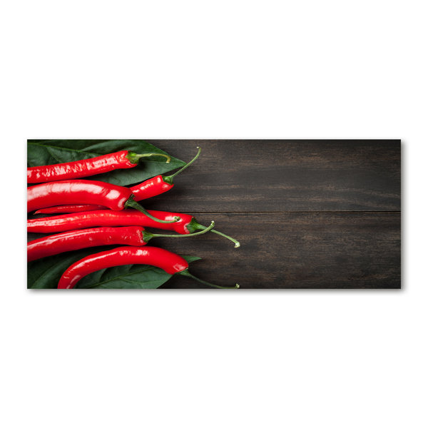 Brayden Studio Chilli Peppers - Wrapped Canvas Print | Wayfair.co.uk