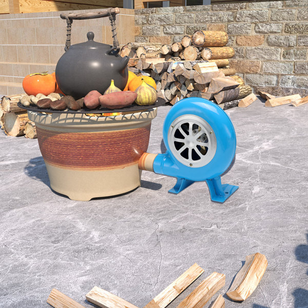 Arlmont & Co. Parrie Iron Bellow and Blower 80W Combustion Blower Stove ...