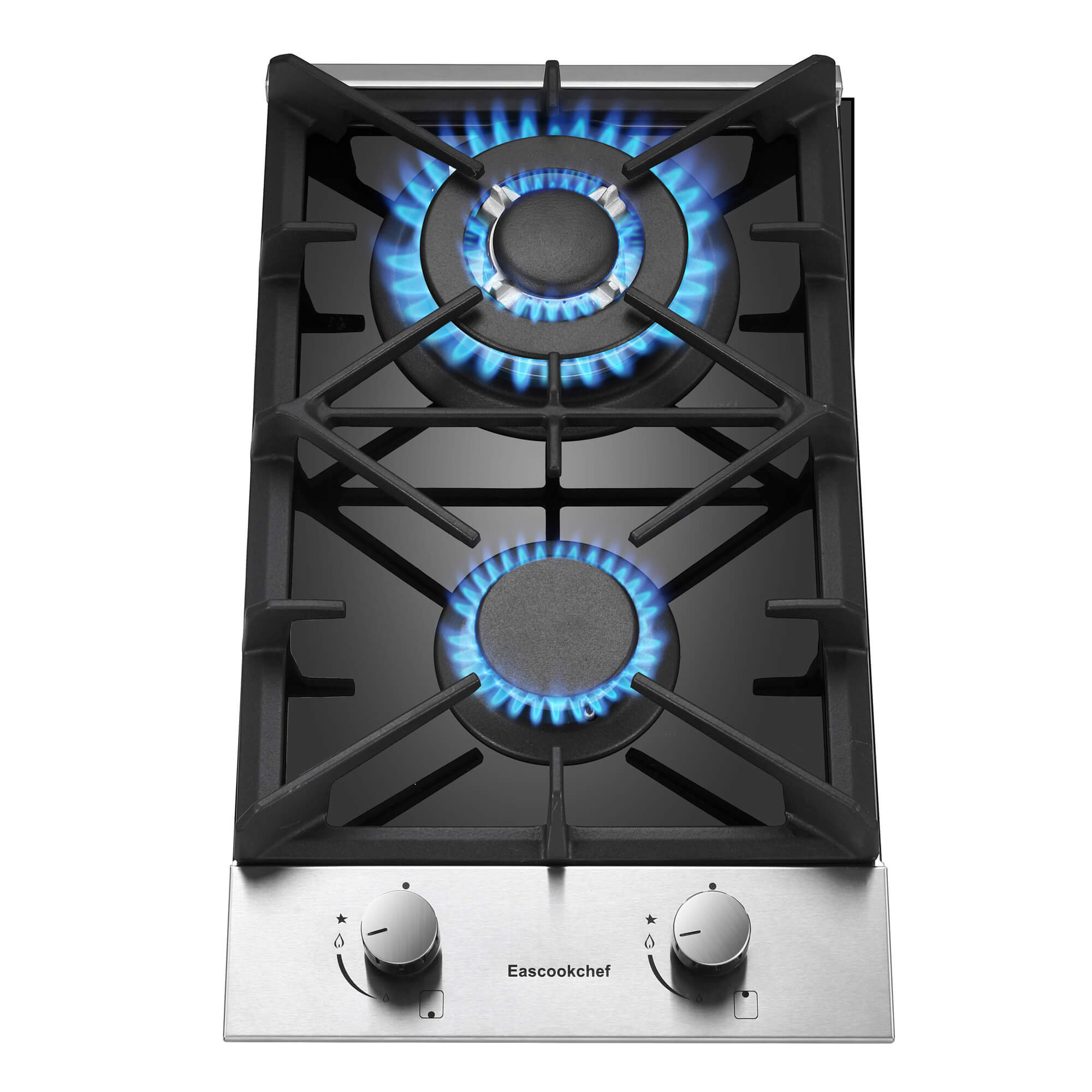 JOEAONZ 11.6'' Gas Cooktop with 2 Burner & Reviews | Wayfair
