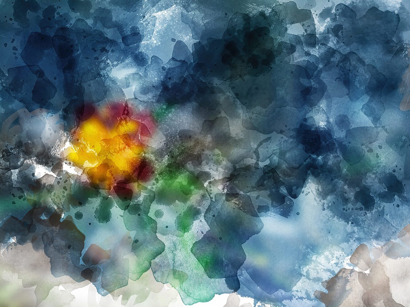 Made & Curated Abstract 36602 by Chamira Young - Painting | Wayfair