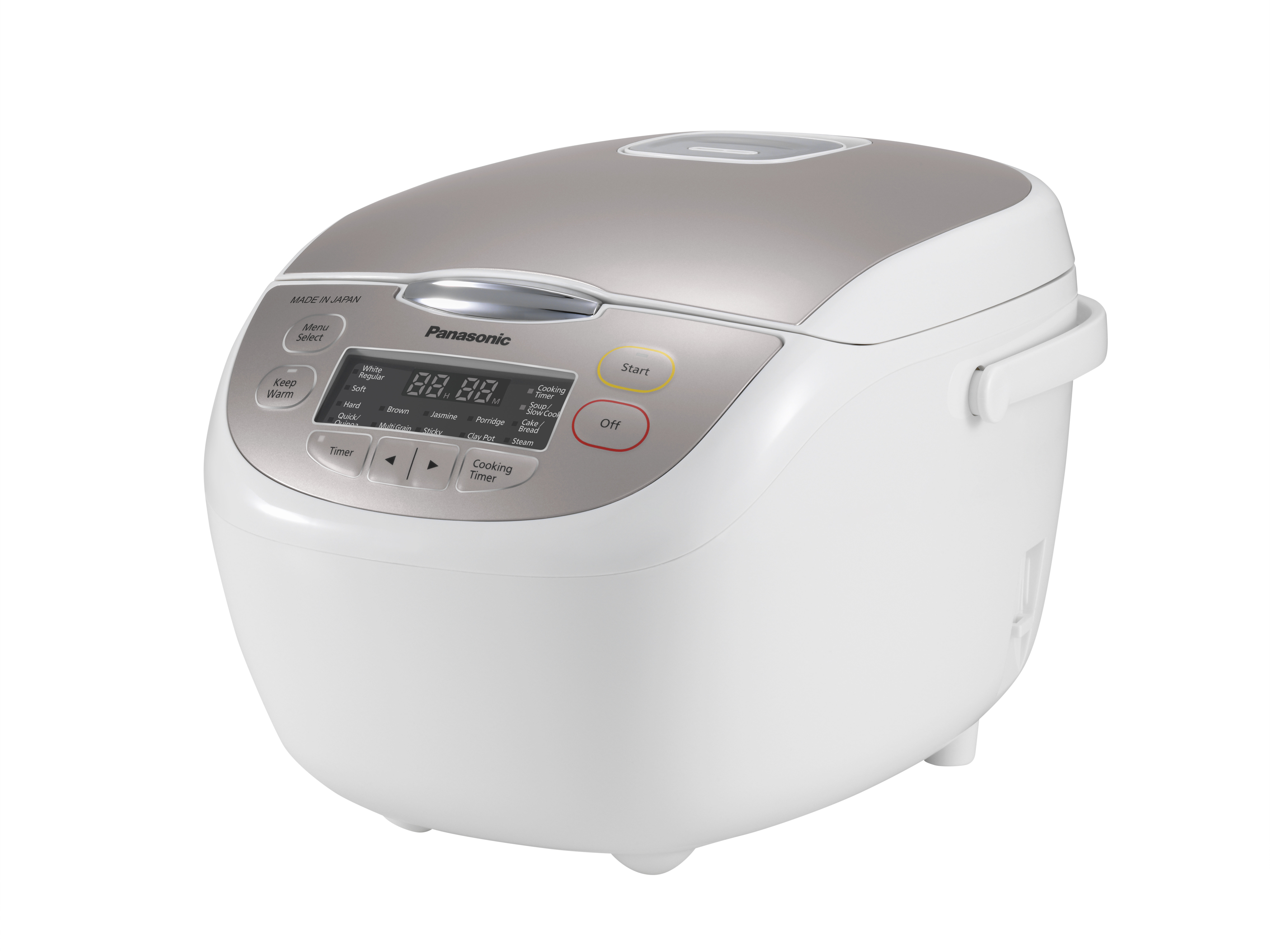 Panasonic 20 Cup (cooked rice)Electronic Rice Cooker, Champagne Gold ...