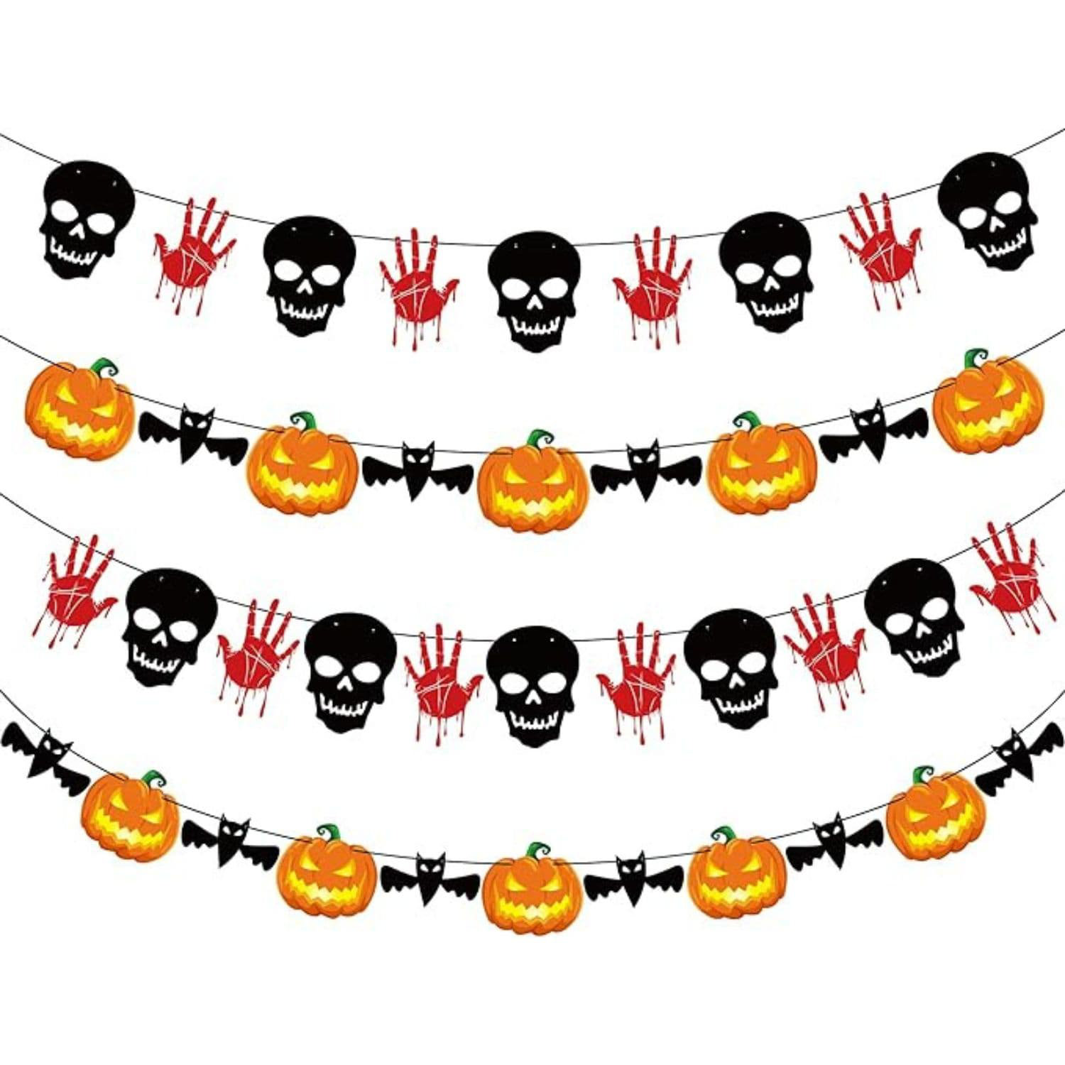 KAMLIC 40 Pack Halloween Banner | Wayfair