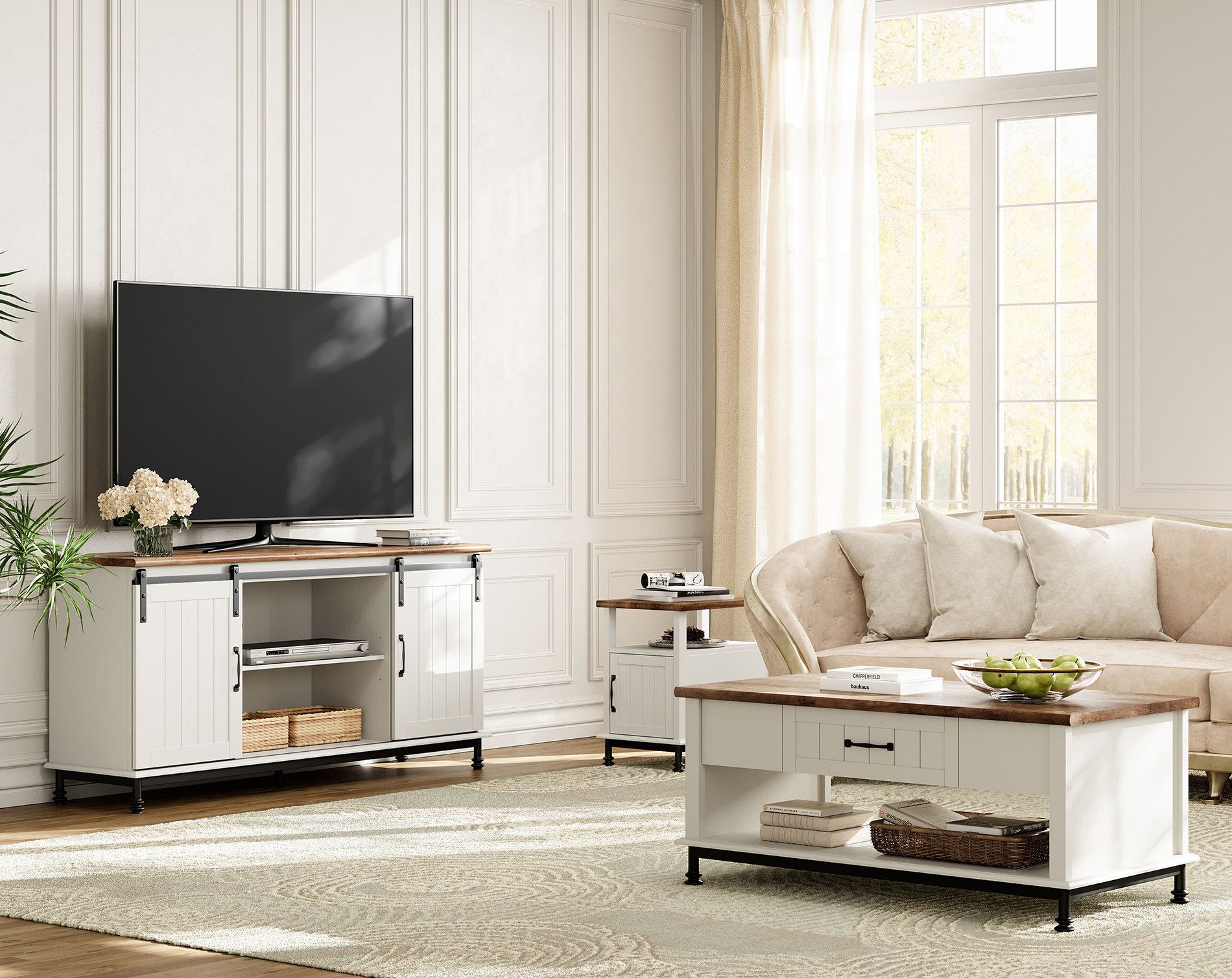 Rosalind Wheeler 3 - Piece Living Room Table Set | Wayfair