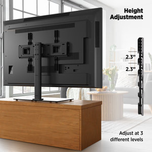 ProMounts Premium Universal TV Stand for 37-72 Inch LCD LED Smart TVs ...