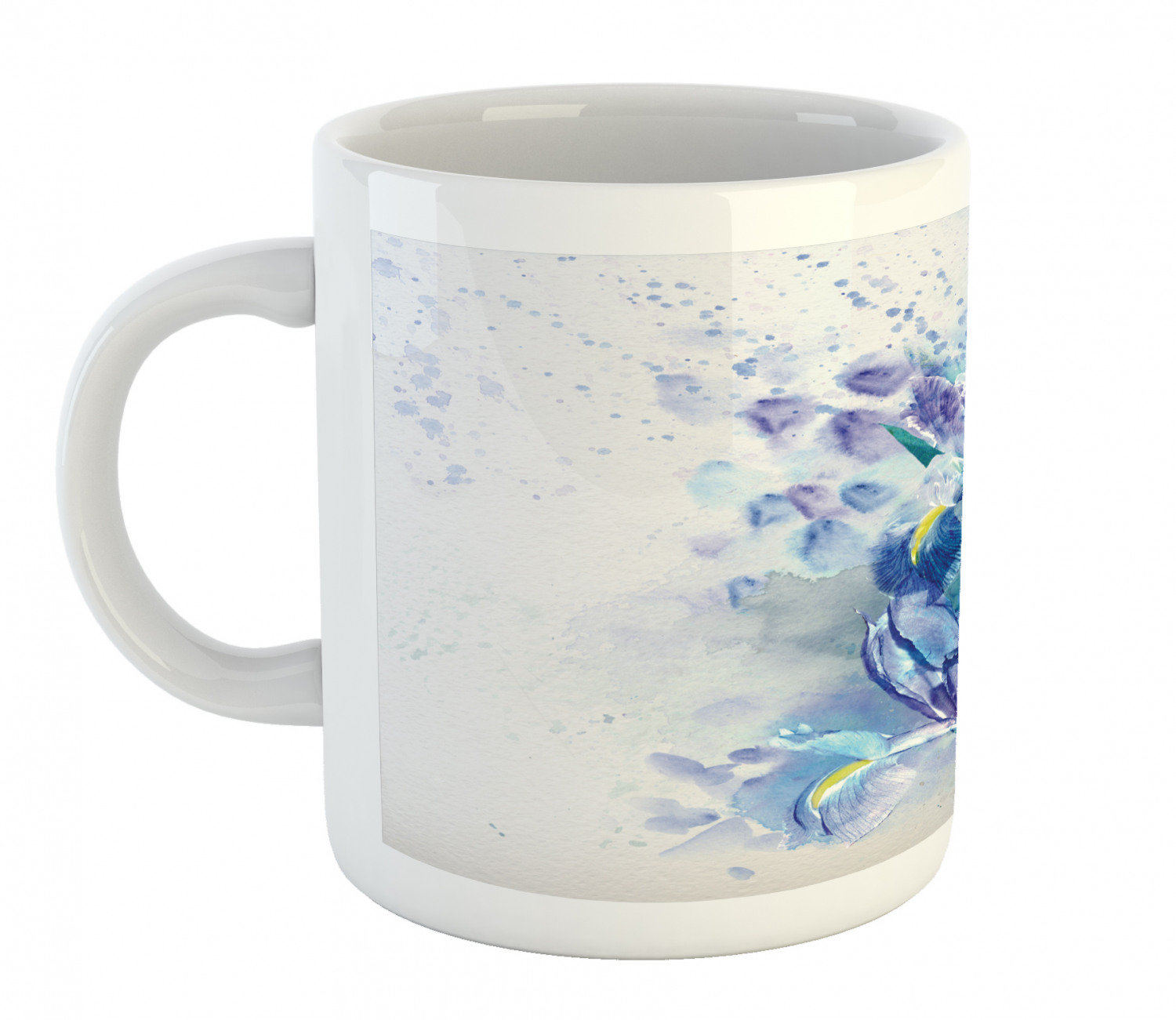 East Urban Home Watercolor Flower Coffee Mug | Wayfair