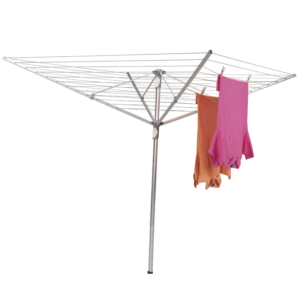 Rebrilliant Mickell Dual Handles Umbrella Clothesline & Reviews | Wayfair