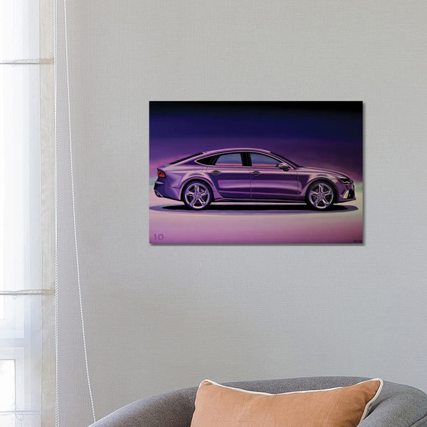 iCanvas Audi RS7 2013 by Paul Meijering - Wrapped Canvas Gallery ...