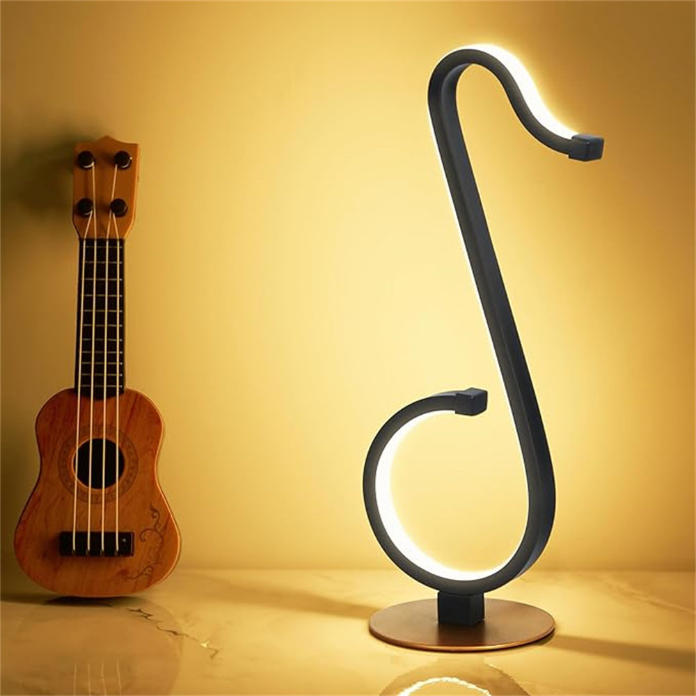 Wrought Studio Modern LED Table Lamp - 12.2 Inch Decor Bedside Light ...