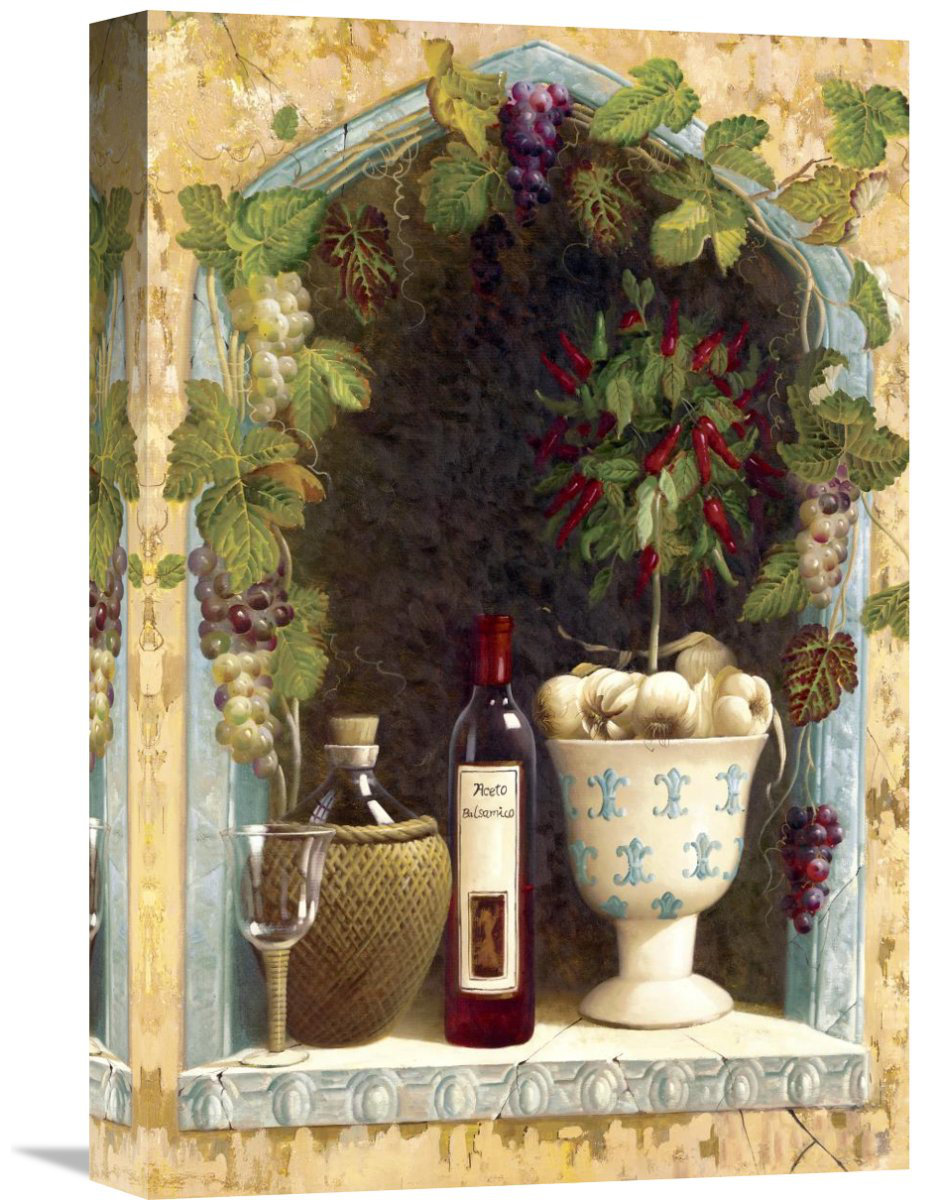 Global Gallery 'Olive Oil & Wine Arch I' by Welby Photographic Print on ...