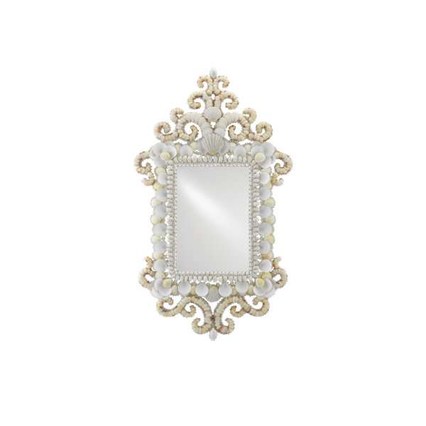Currey & Company Cecilia Shell Wall Mirror | Perigold