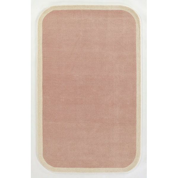 Tallulah Hand Tufted Wool Pink Rug & Reviews | AllModern