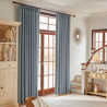 Visionary Home Allison Cotton Blend Room Darkening Curtain Pair ...