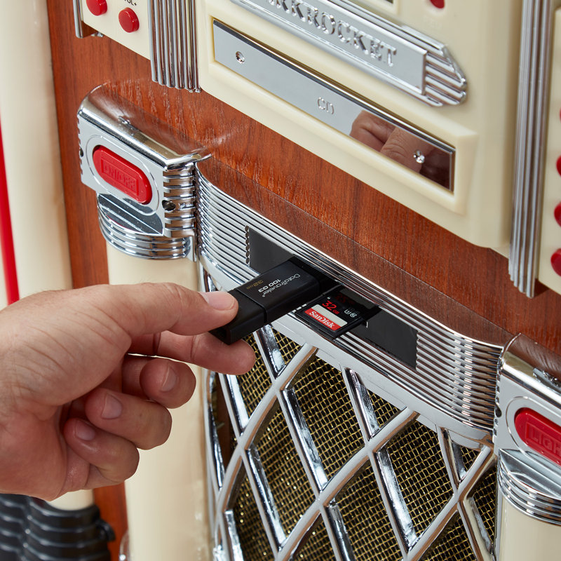 Arkrocket Audio Arkrocket Taurus II Jukebox Vinyl Record Player ...