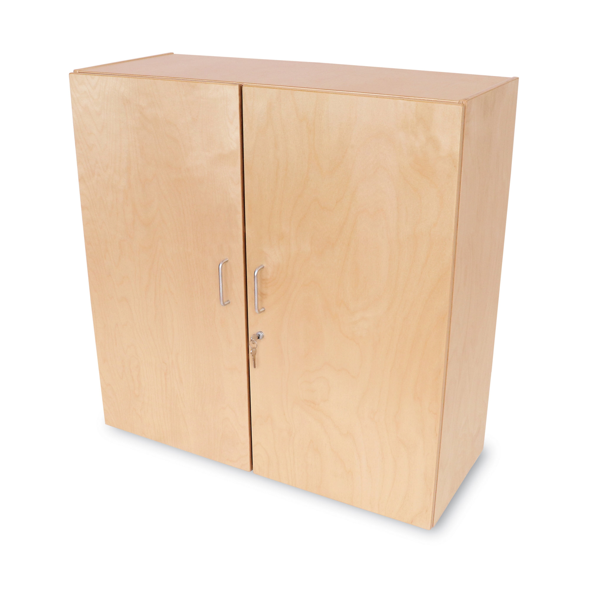 Whitney Brothers® 3 Compartment Classroom Cabinet with Doors | Wayfair