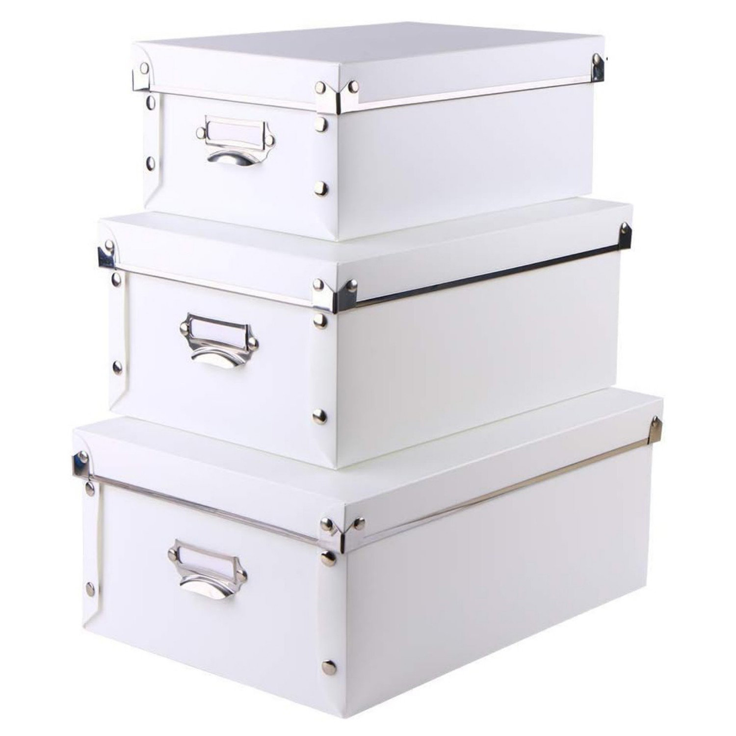 NIHAISHI Foldable Storage Box, 3 in 1 Set - Wayfair Canada