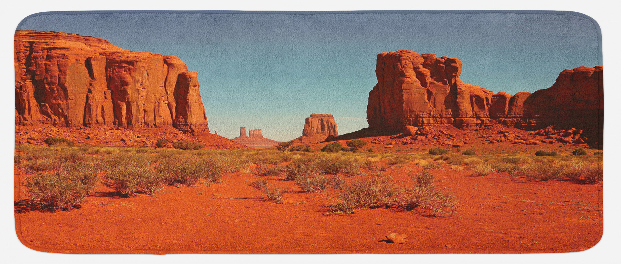 East Urban Home Sunny Hot Day Monument Valley Arid Country Primitive ...