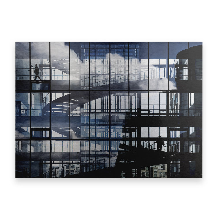 Trademark Art Lost In Lines by Semir Catovic | Wayfair