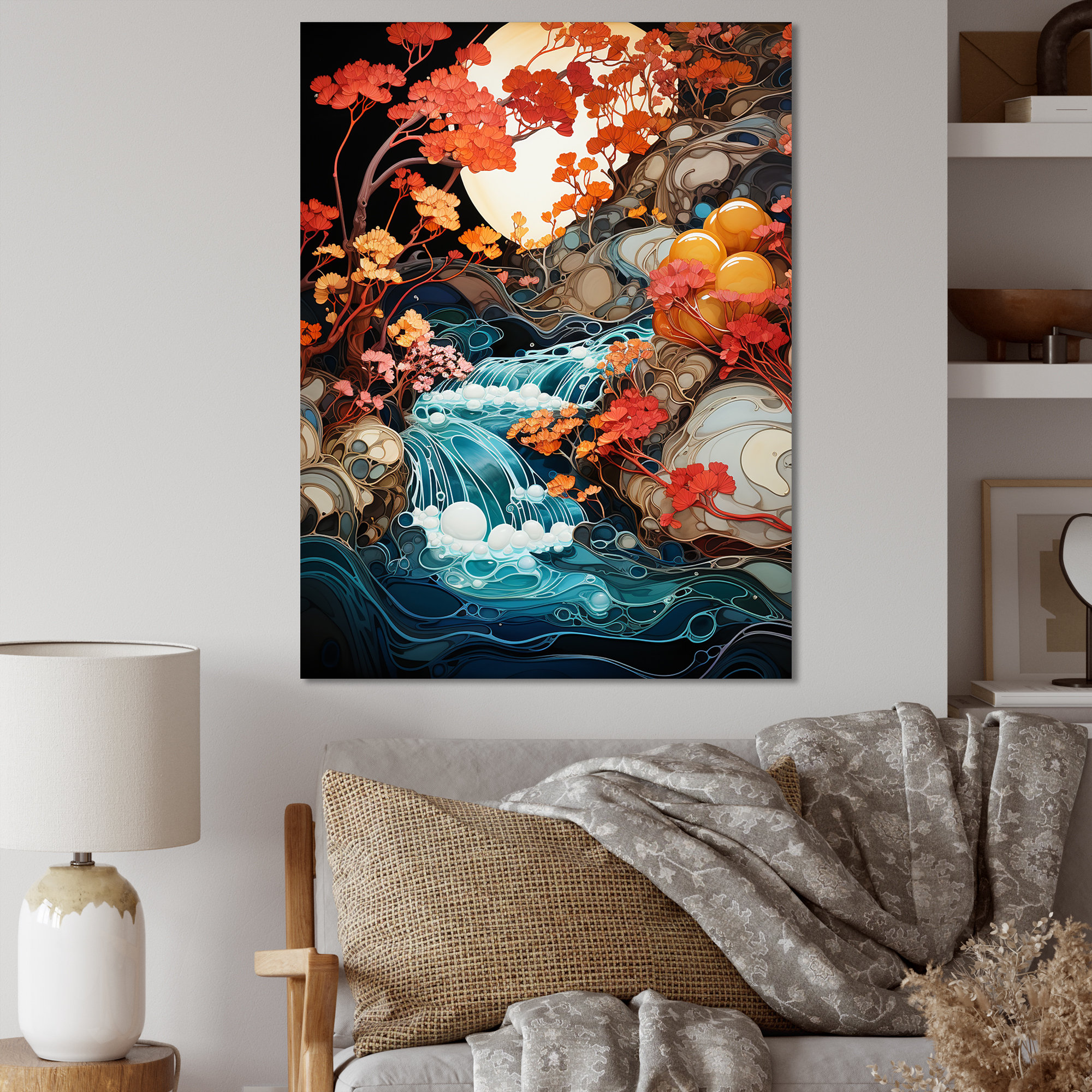 Millwood Pines Whimsical Lakes Rivers Waterscapes II - Lakes & Rivers ...