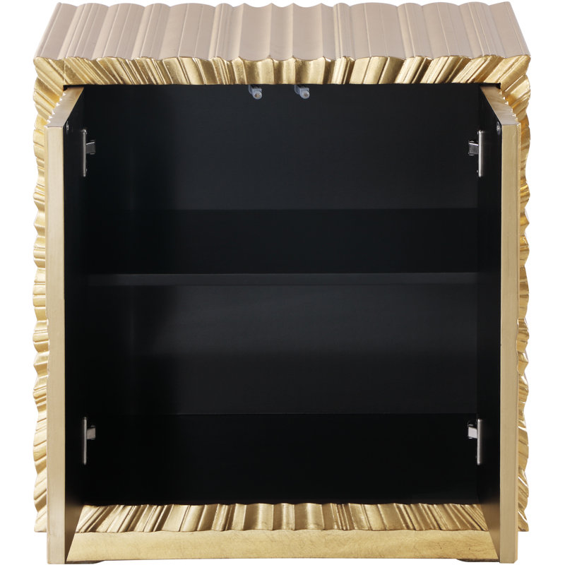 Everly Quinn Dickson Floor Shelf End Table & Reviews | Wayfair