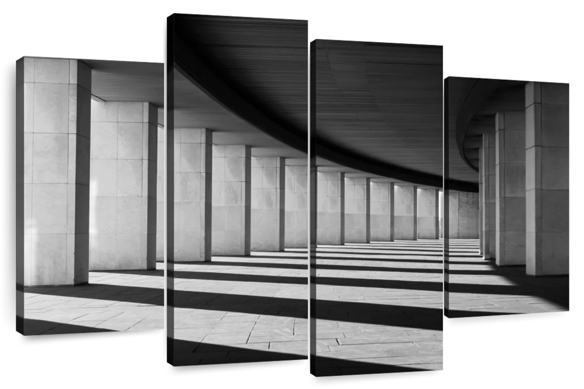 Ebern Designs Lilie Endless Corridor Columns | Wayfair