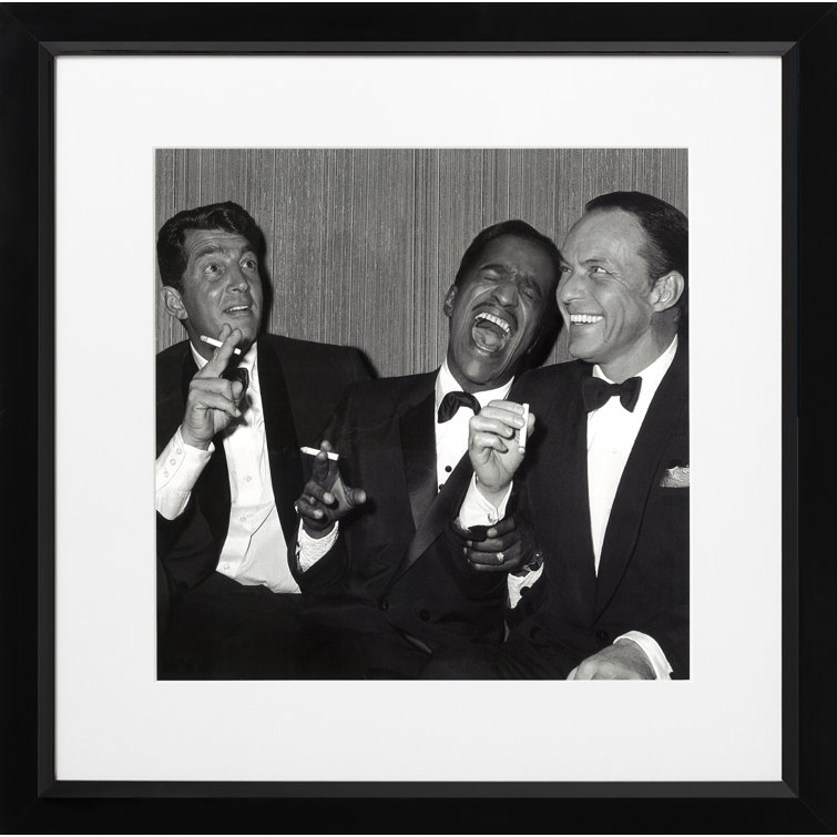 Happy Larry The Rat Pack Framed Photographic Print & Reviews | Wayfair ...