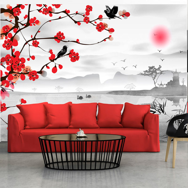 Red Barrel Studio® Caliopia Peel & Stick Wall Mural | Wayfair