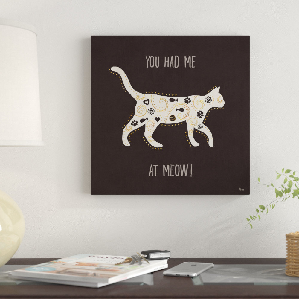 Winston Porter 'Otomi Cats IV Dark Neutral' Graphic Art Print on ...