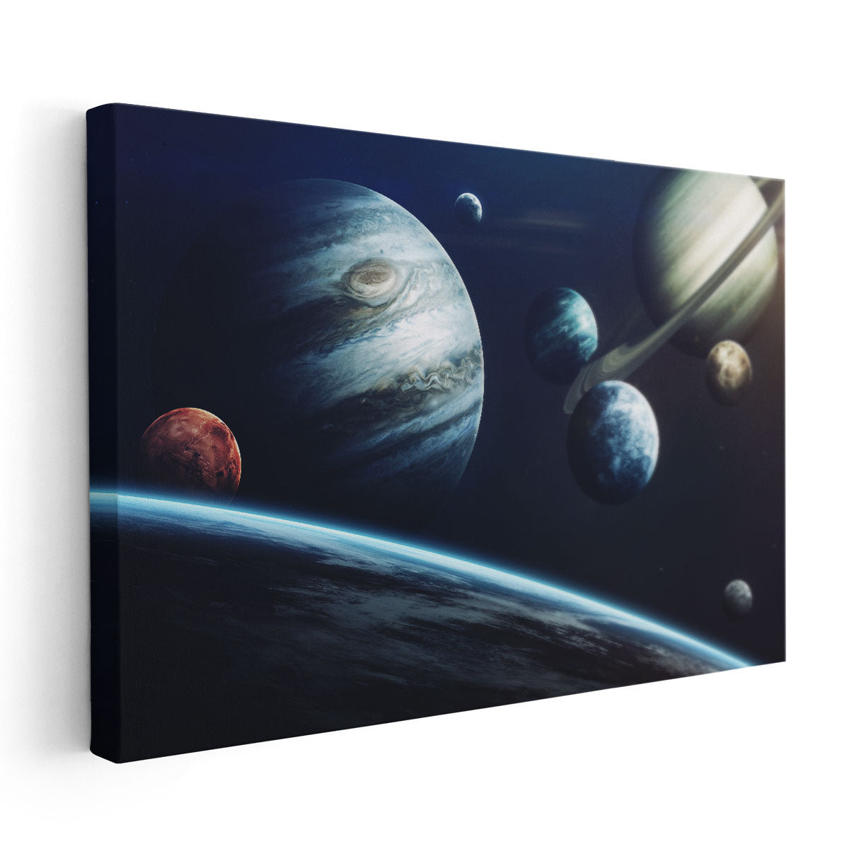 Latitude Run® Planets of Solar System - Canvas Print Wall Art - Wayfair ...