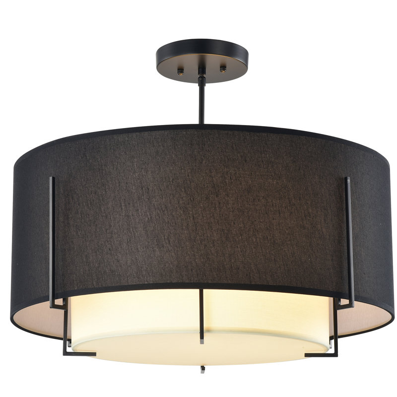 Latitude Run® Harvel 5 - Light Dimmable Drum Chandelier & Reviews ...