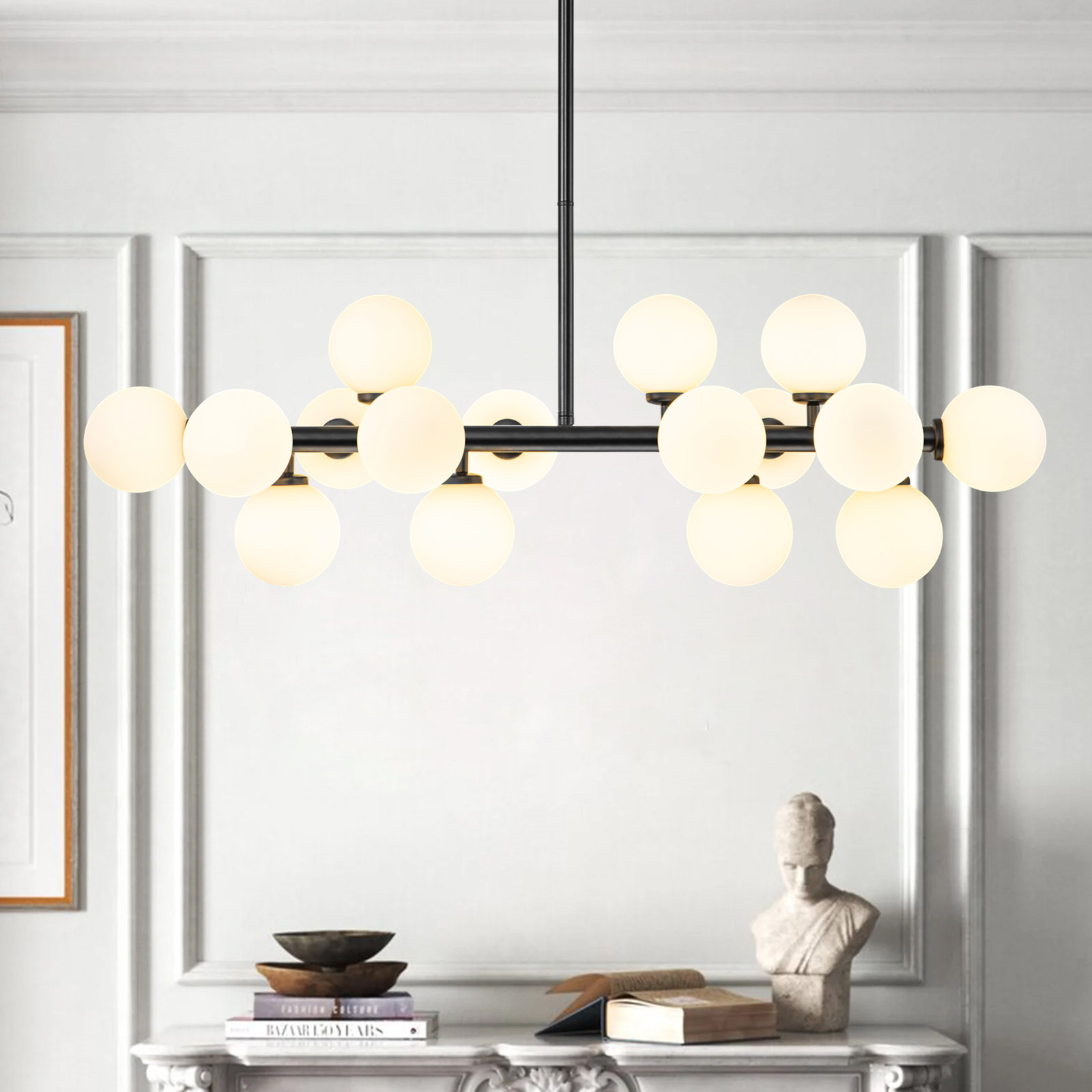 Wade Logan® Broghan 16 - Light Kitchen Island Pendant & Reviews | Wayfair